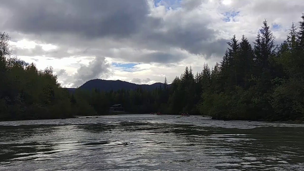 Mendenhall river float trip pt1 - YouTube