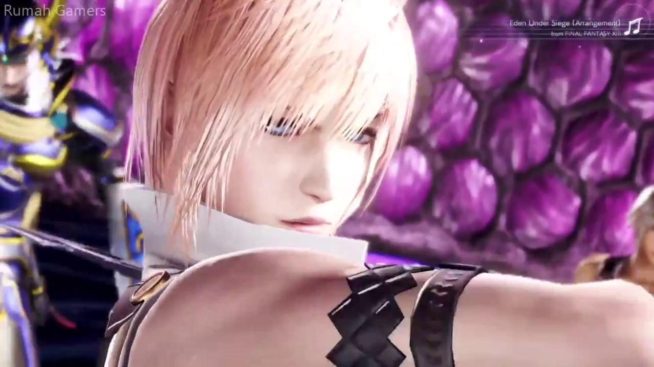 Dissidia Final Fantasy NT - All Character intro, summon, losing and ...