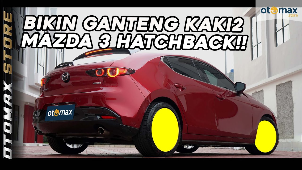 Modifikasi Mazda 3 Hatchback, Makin Ganteng Pakai Velg Lenso Project-D ...