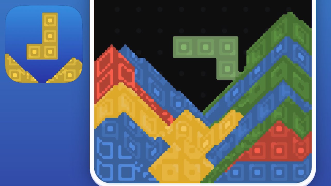 Sandtris: Sand Blocks - All Levels Gameplay Android, iOS - YouTube