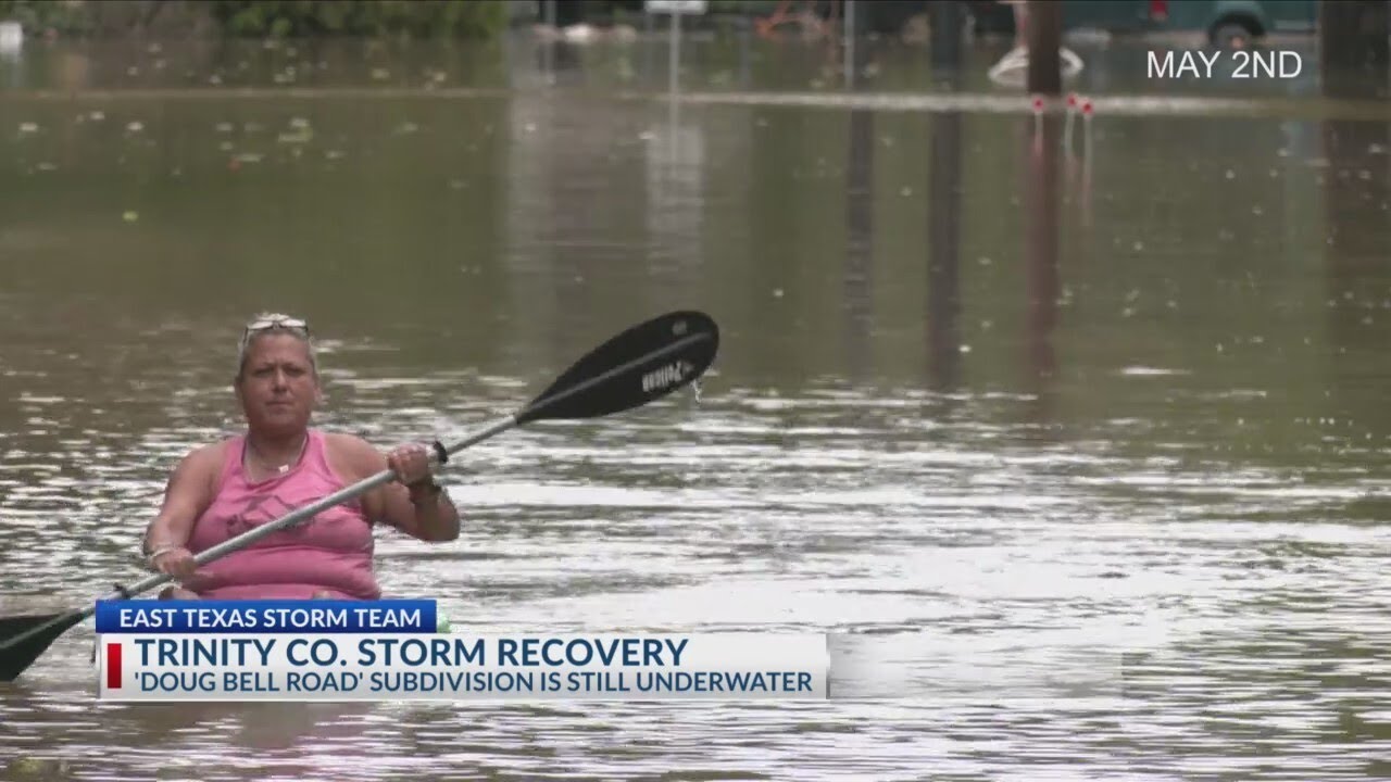 Trinity County still recovering after days of flooding - YouTube