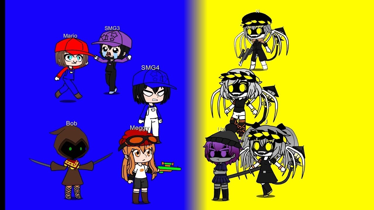 Smg4 VS Murder drones 1 - YouTube