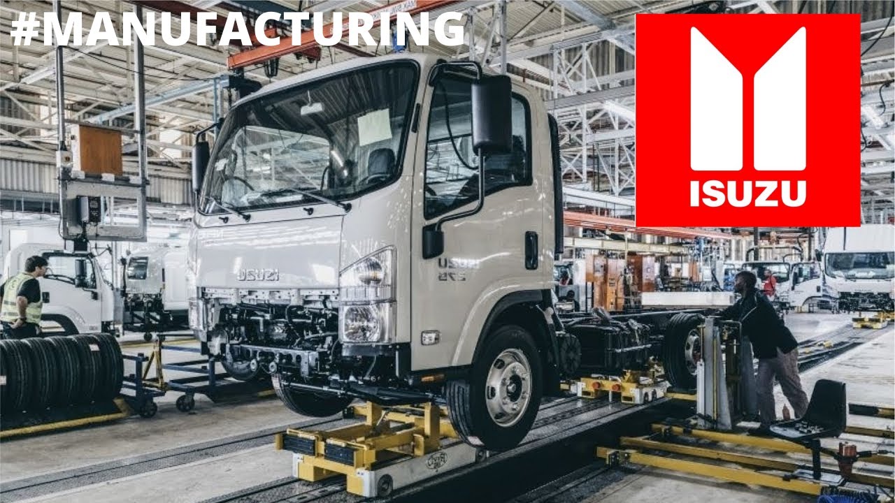 How ISUZU are Made in Factory. ISUZU Factory Tour. Isuzu Truck Assembly ...