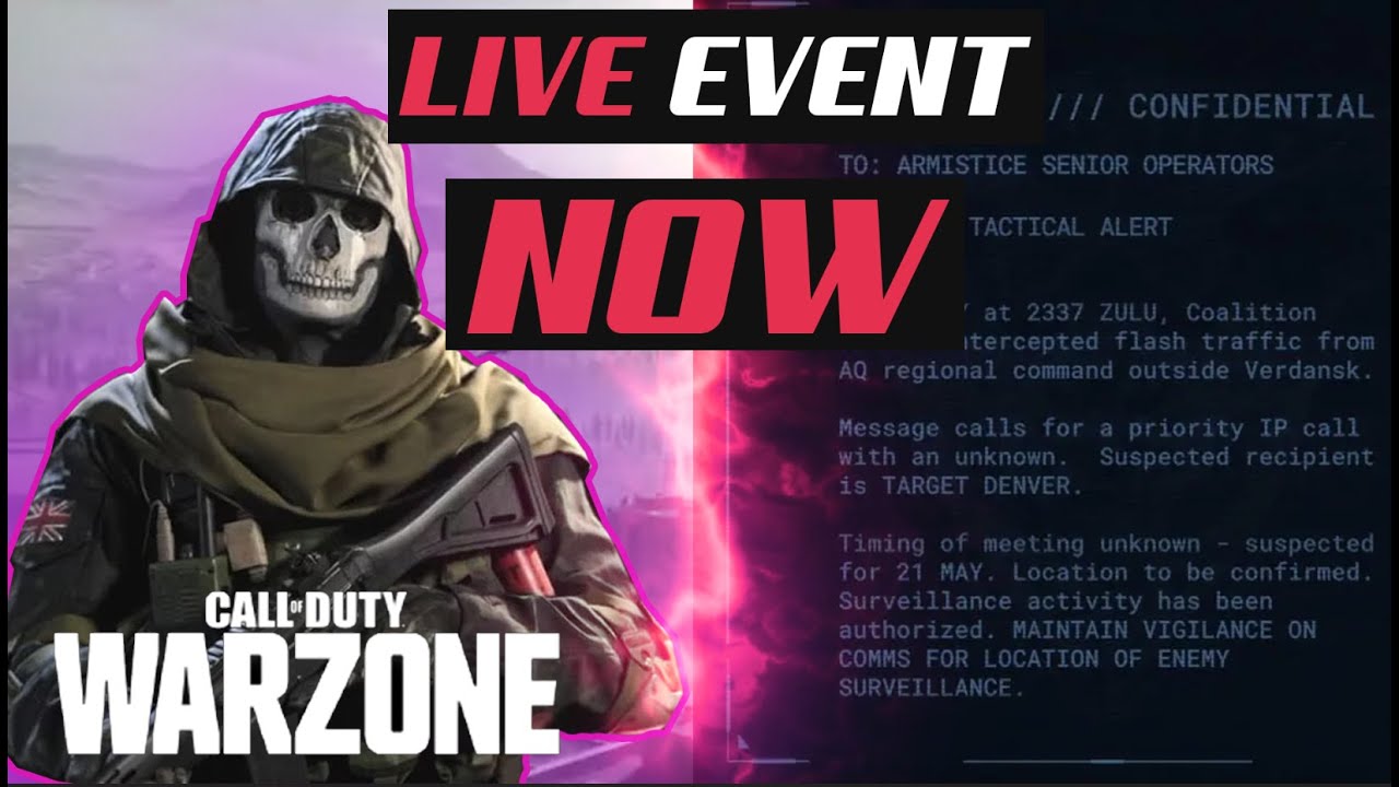 Call Of Duty WARZONE: NEW Event TEASED, Call Of Duty COLD WAR Rumored ...