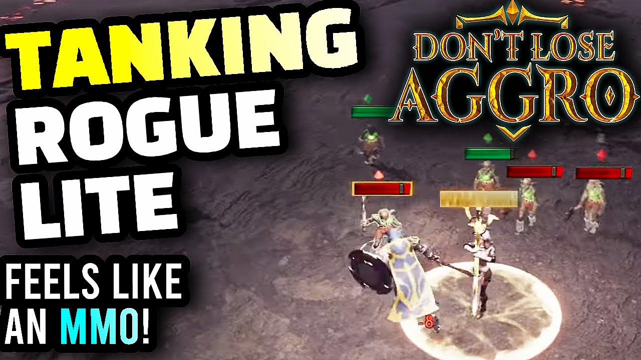 Don't Lose Aggro - This SINGLE PLAYER Game Lets You Be an MMO Tank ...