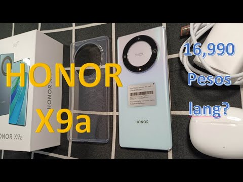 My First Honor Na! HONOR X9a UNBOXED...Flagship ang build quality - YouTube