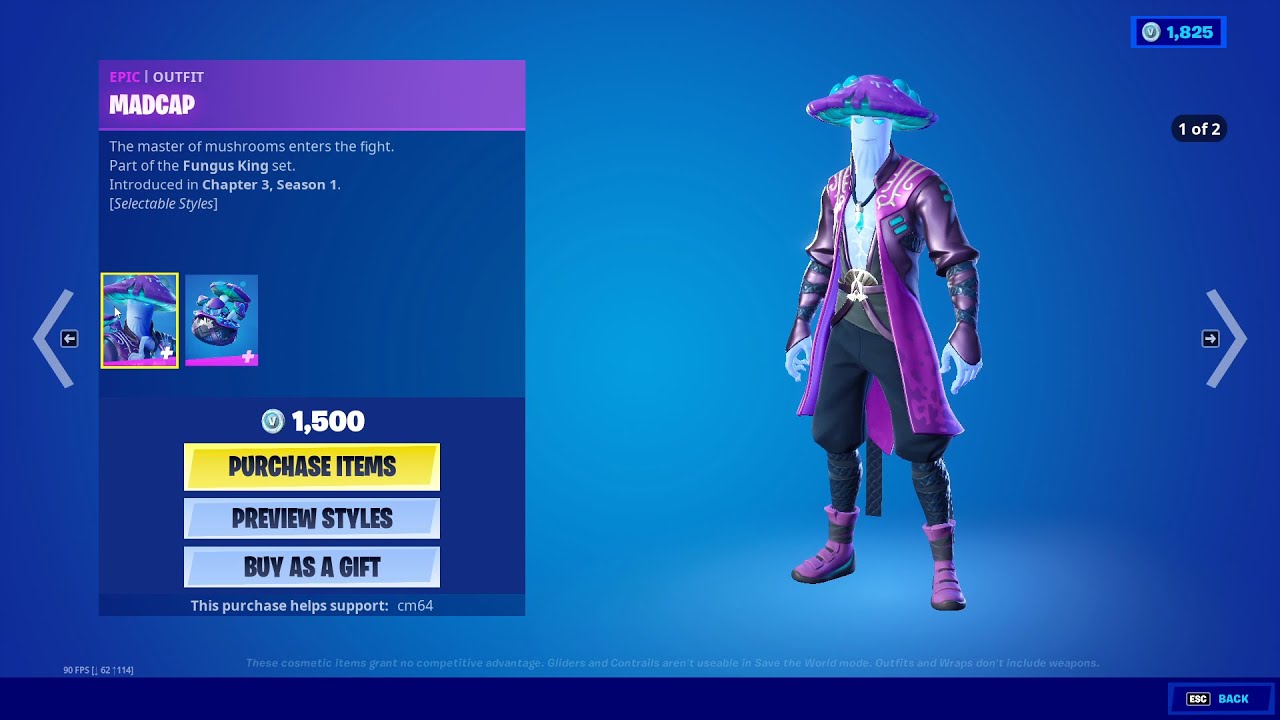 NEW * MADCAP SKIN !!! Fortnite Item Shop January 13 2022 - YouTube