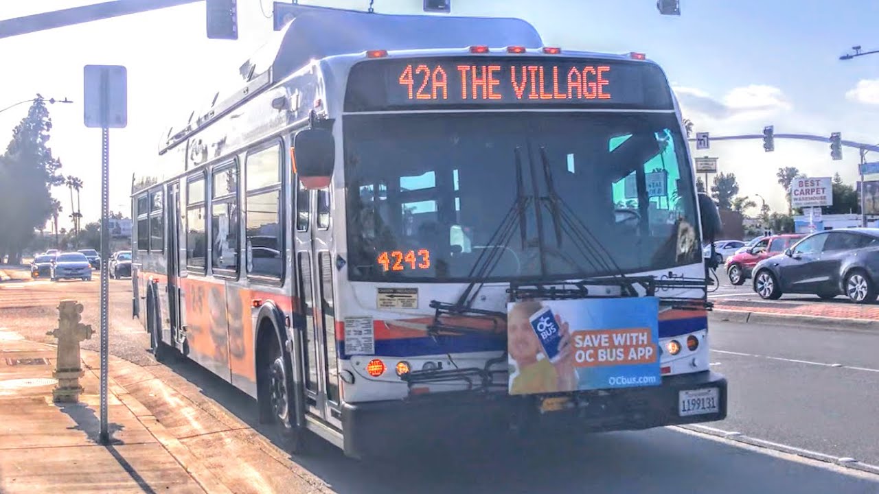 OCTA 2007 New Flyer C40LFR #5671 Route 42A to the Village at Orange ...