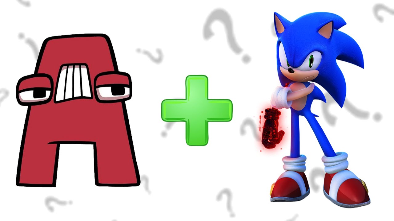 ALPHABET LORE A + SONIC FRONTIERS = ??? Alphabet Lore Animation - YouTube