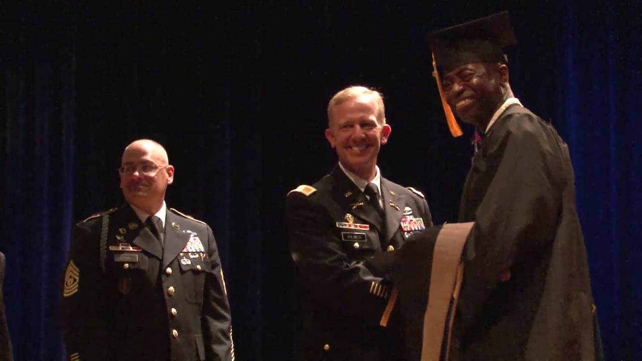 Army Education Center Graduation Ceremony 2016 - YouTube