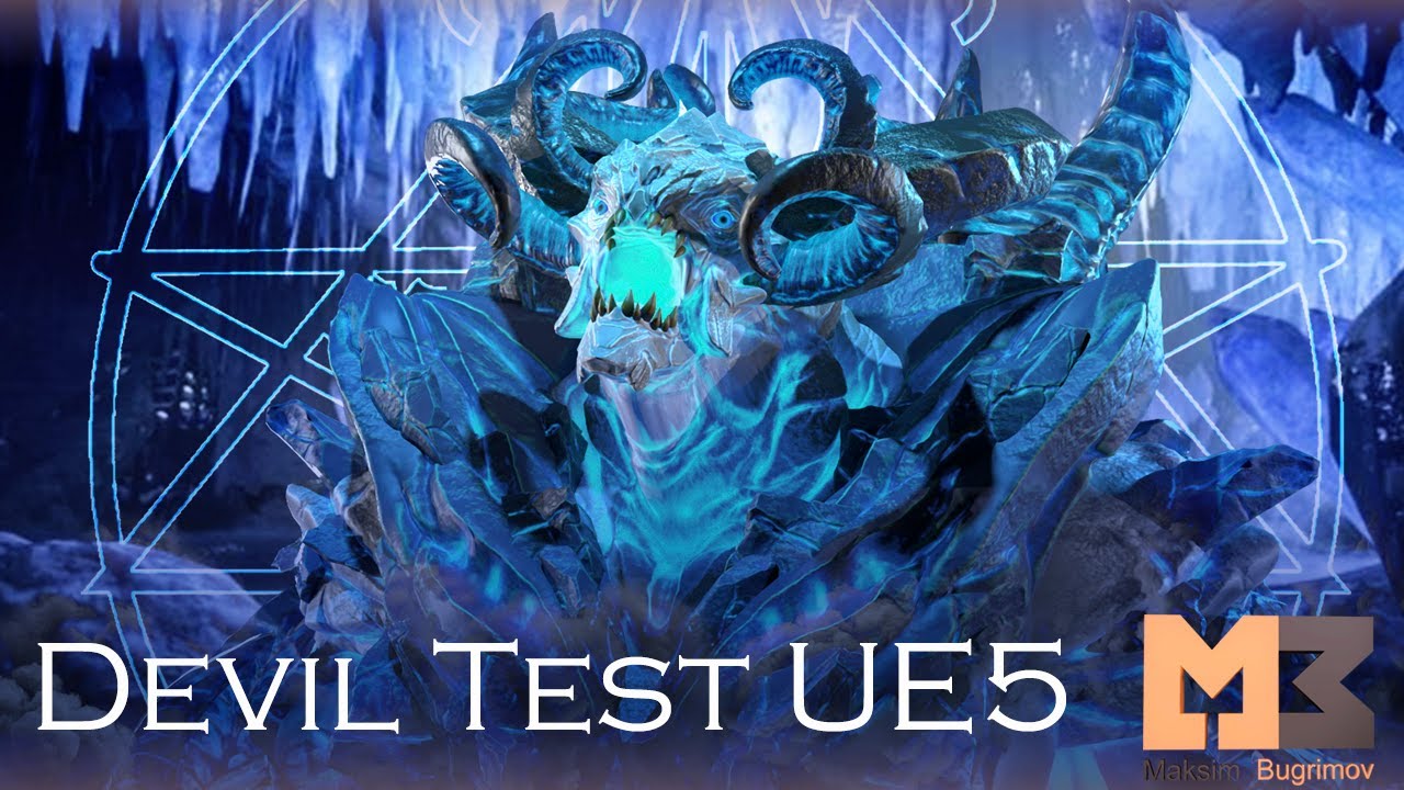 Devil Test Epic Skeleton UE5 - YouTube