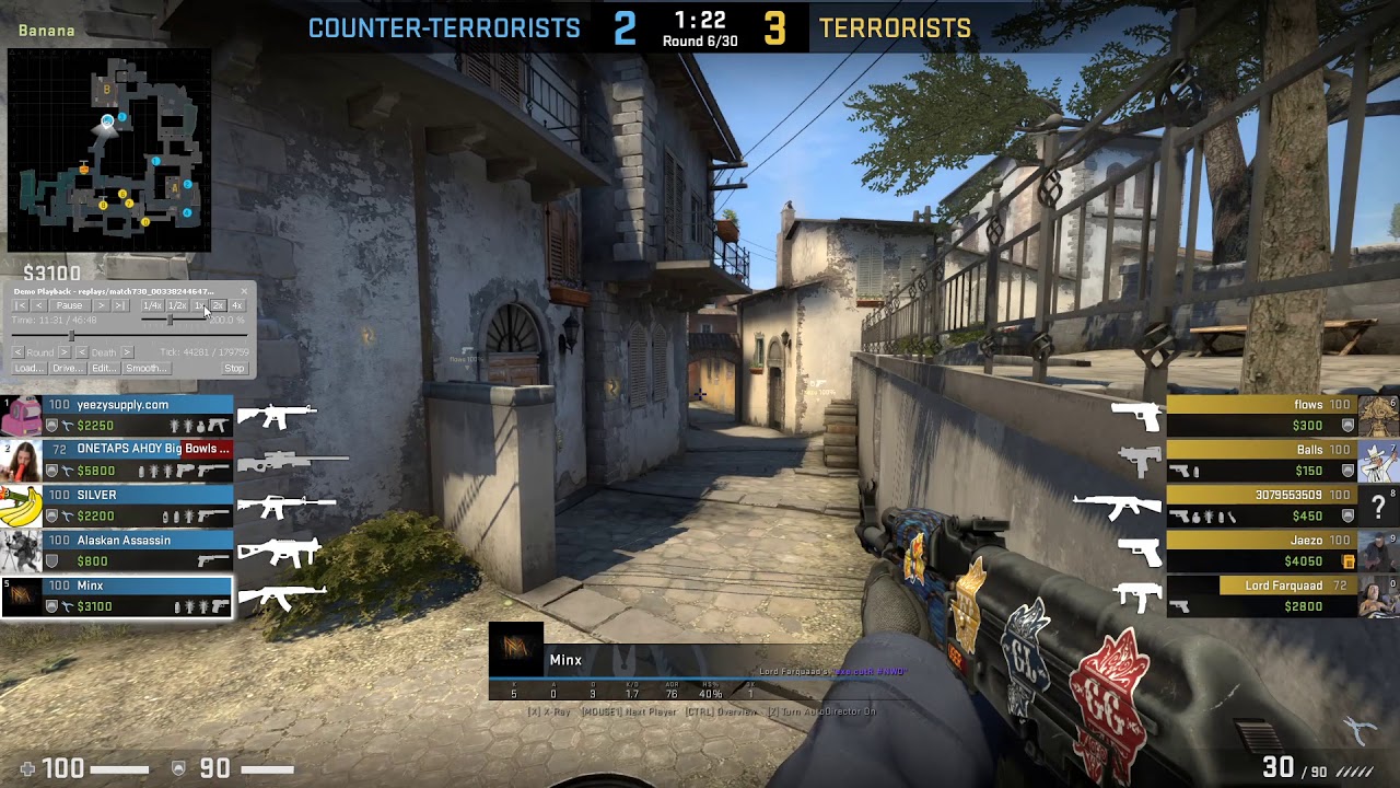 CS:GO insane headshot - YouTube