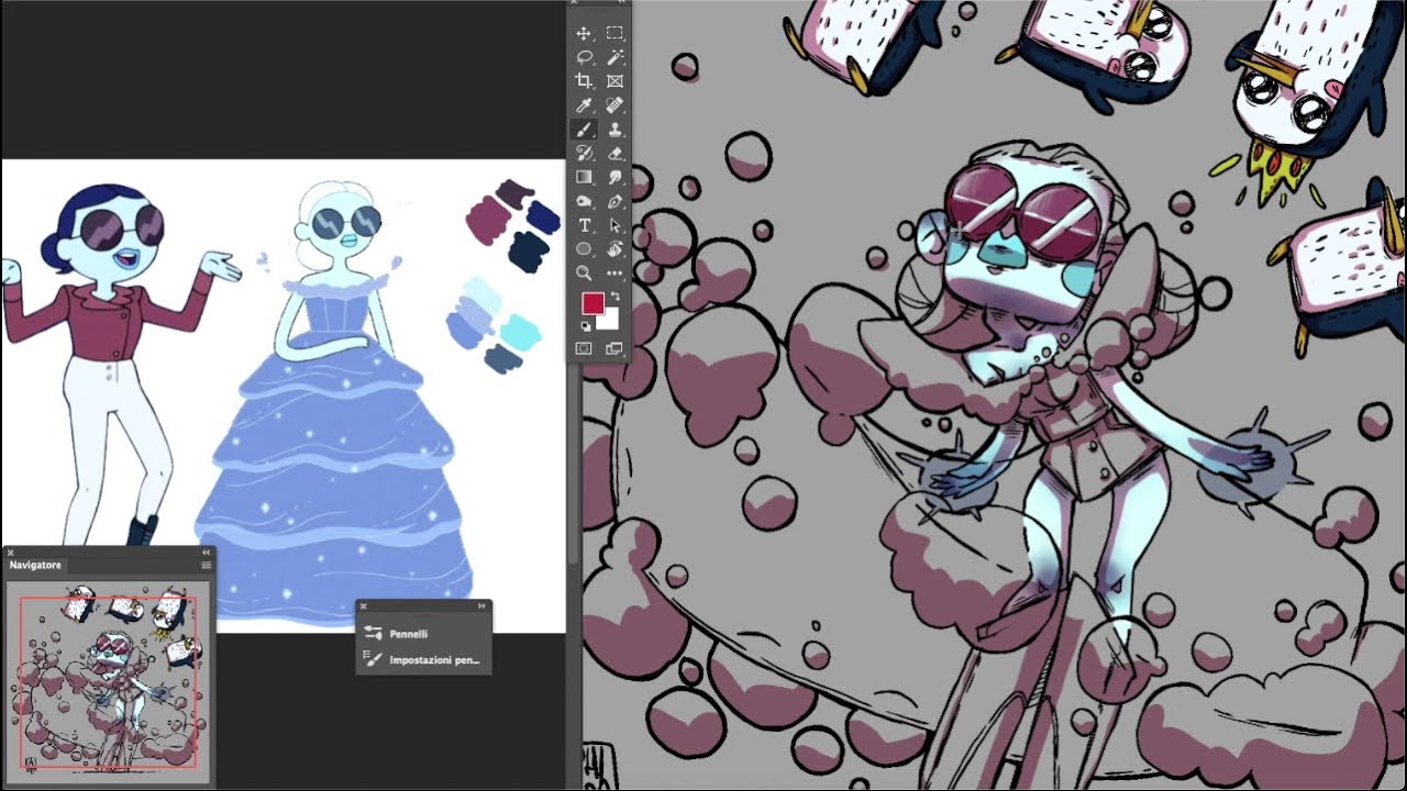 #drawwithme - PATIENCE SAINT PIM - #adventuretime - YouTube