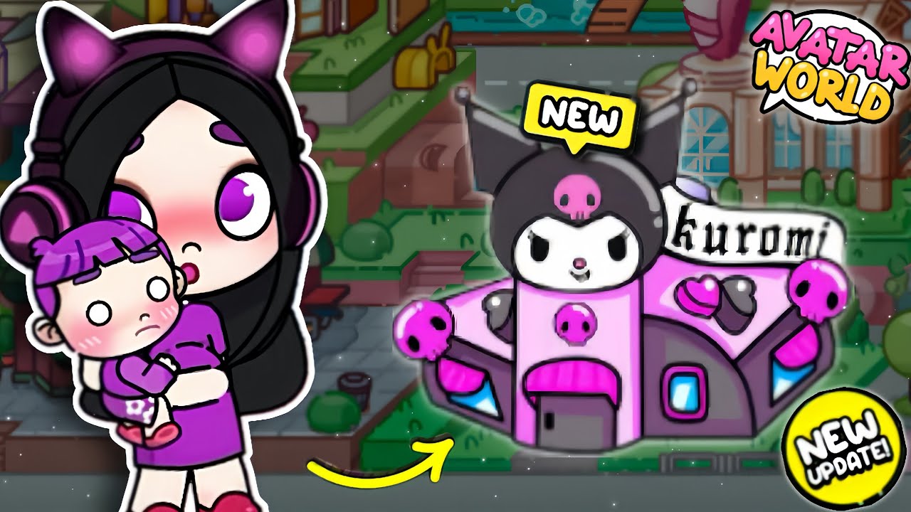 WOW!! NEW UPDATE NEW HOUSE IN AVATAR WORLD | AVATAR WORLD NEW UPDATE ...