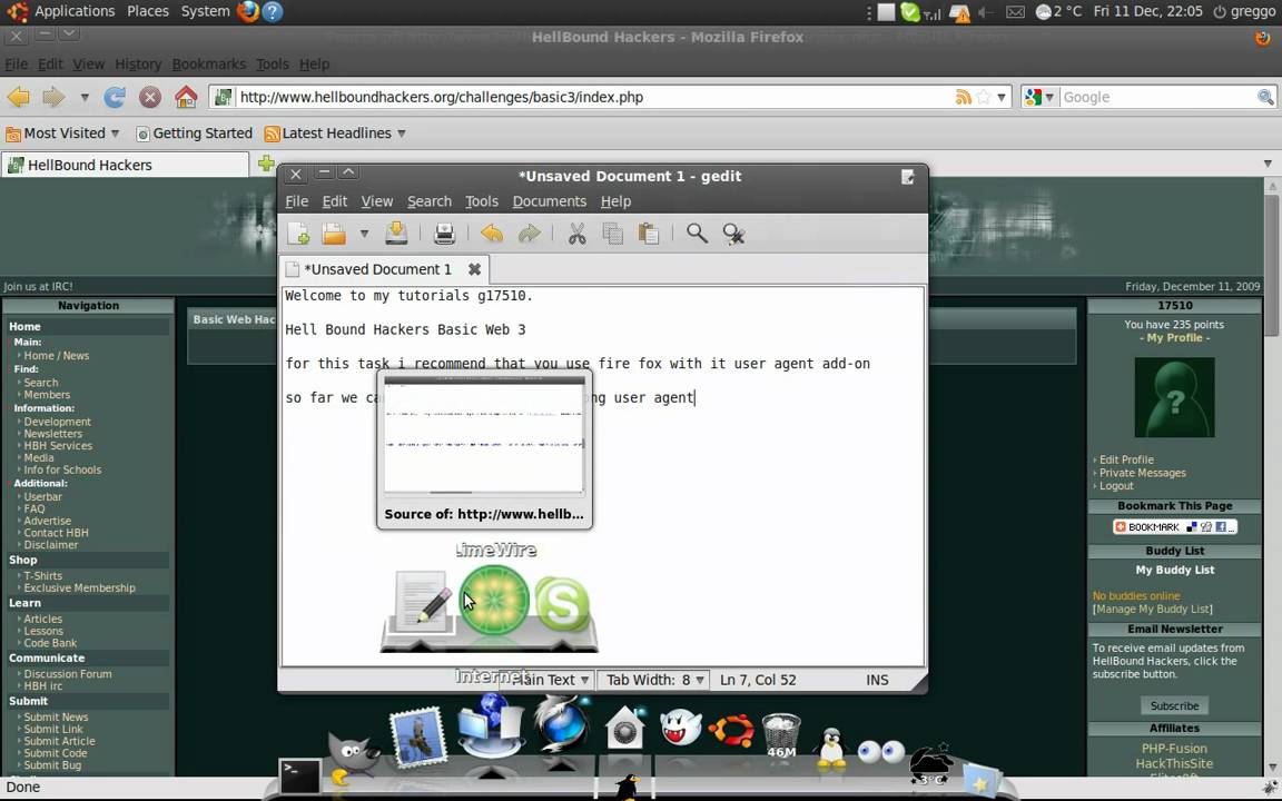 Hell Bound Hackers Web Basic 3 - YouTube