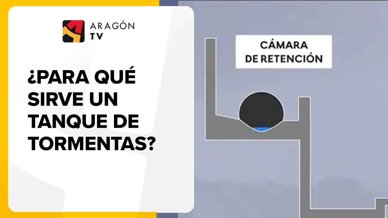¿Para qué sirve un tanque de tormentas? - YouTube