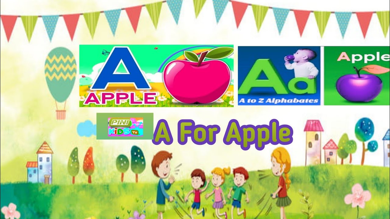A for apple|b for ball|c for cat|Learning Abcd|Abcd sikho| Alphabet ...