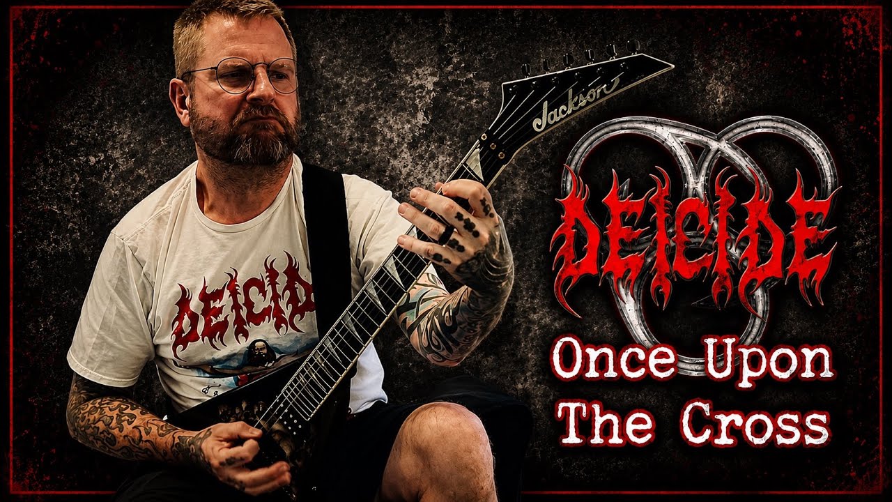 Deicide 'Once Upon The Cross' Guitar Cover/Playthough on Jackson Pile ...