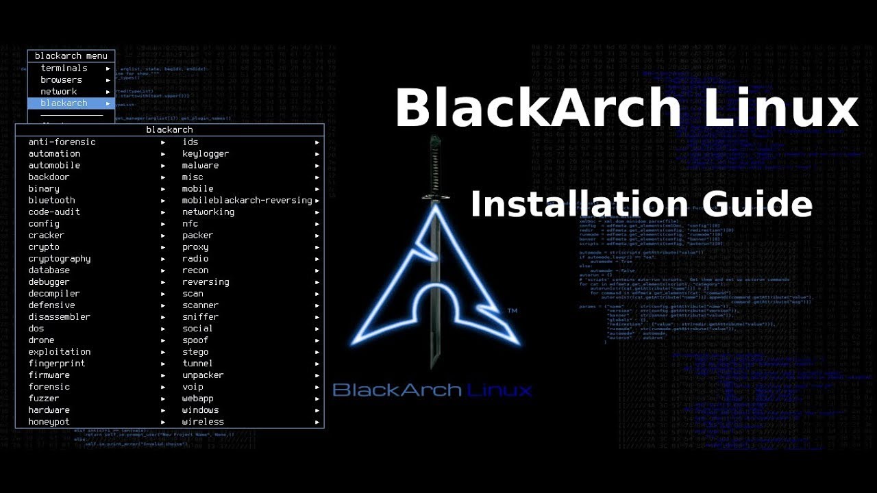 BlackArch Linux( 2020.6.1) Complete Installation with Parrot Security OS in VirtualBOX - YouTube