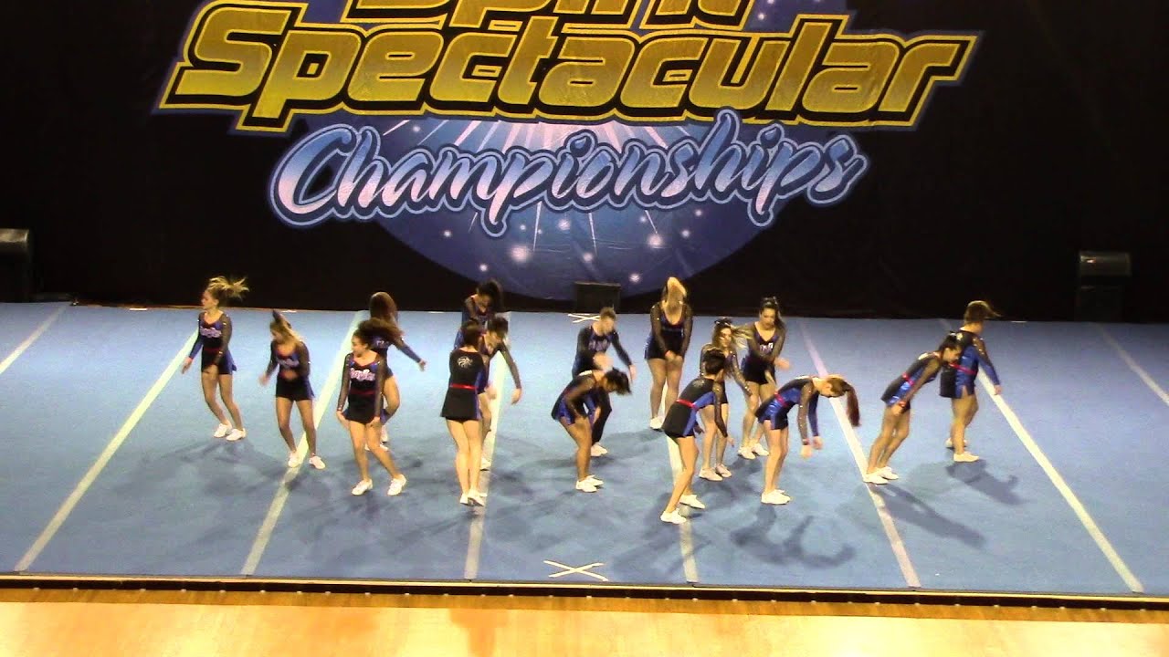 CVCHS Cheer Comp Squad Spirit Spectactular 2/7/15 Sacramento - YouTube