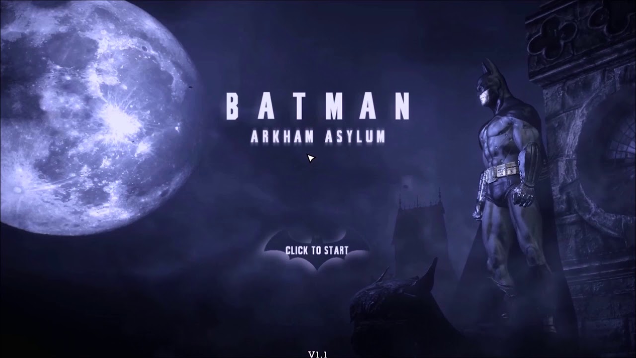 Batman Arkham Asylum with My Sister (INTRO) - YouTube