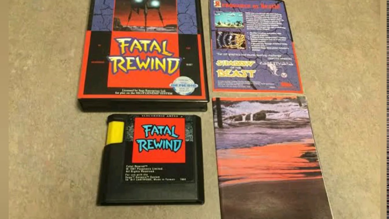 Fatal Rewind - Mega Drive - Sega Genesis - YouTube