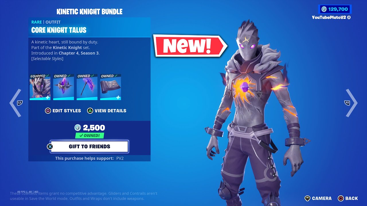 NEW KINETIC KNIGHT SKIN! Fortnite Item Shop [August 5th, 2023] (Fortnite Battle Royale) - YouTube