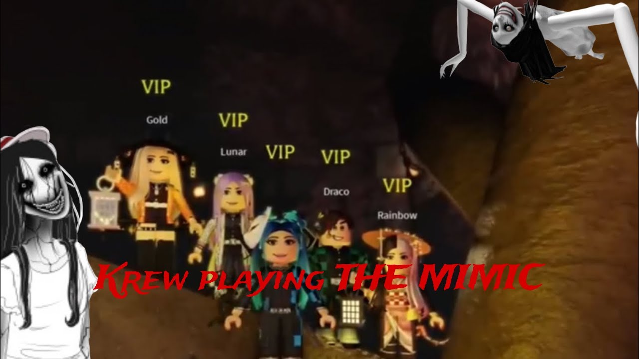 Krew playing THE MIMIC ️ - YouTube