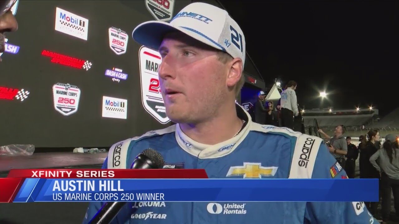One-on-One with Marine Corps 250 winner Austin Hill - YouTube