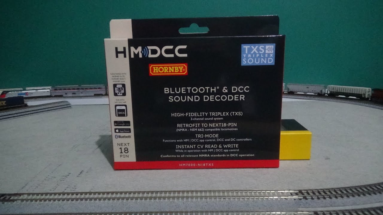 Taking A Look At The Hornby R7345 HM7000 DCC Bluetooth Next18 Sound ...
