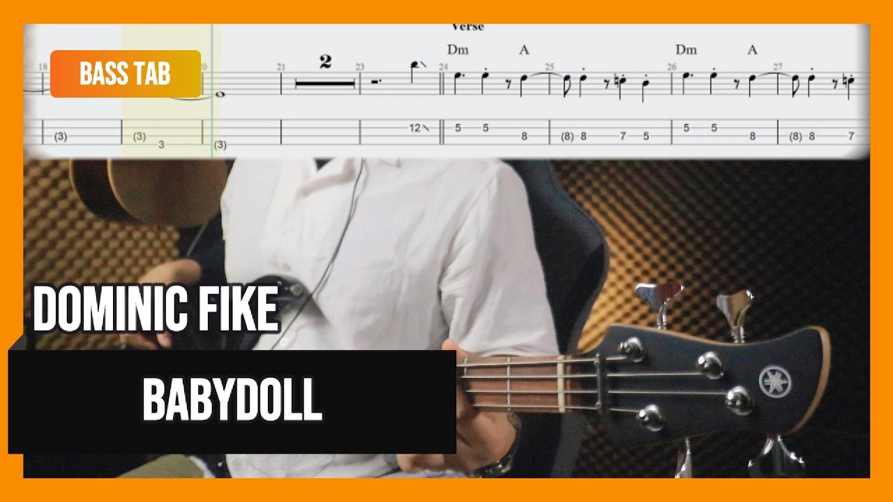 Dominic Fike - Babydoll | Bass Cover + Tab - YouTube