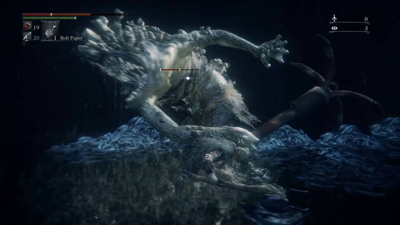 Bloodborne™_Solo 2xGiant Shark - YouTube