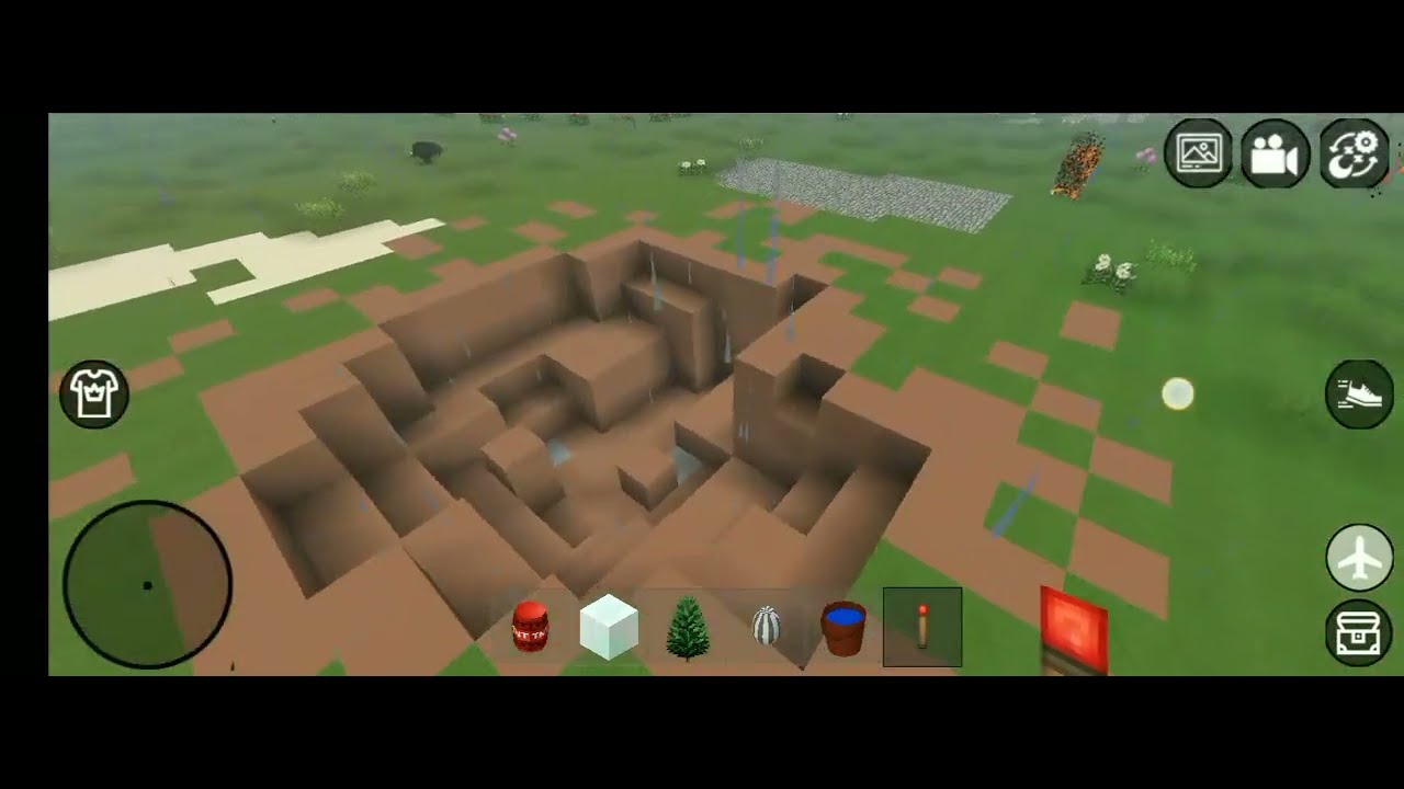 minecraft burning tree bomb blast heavy rain and animals sound # ...
