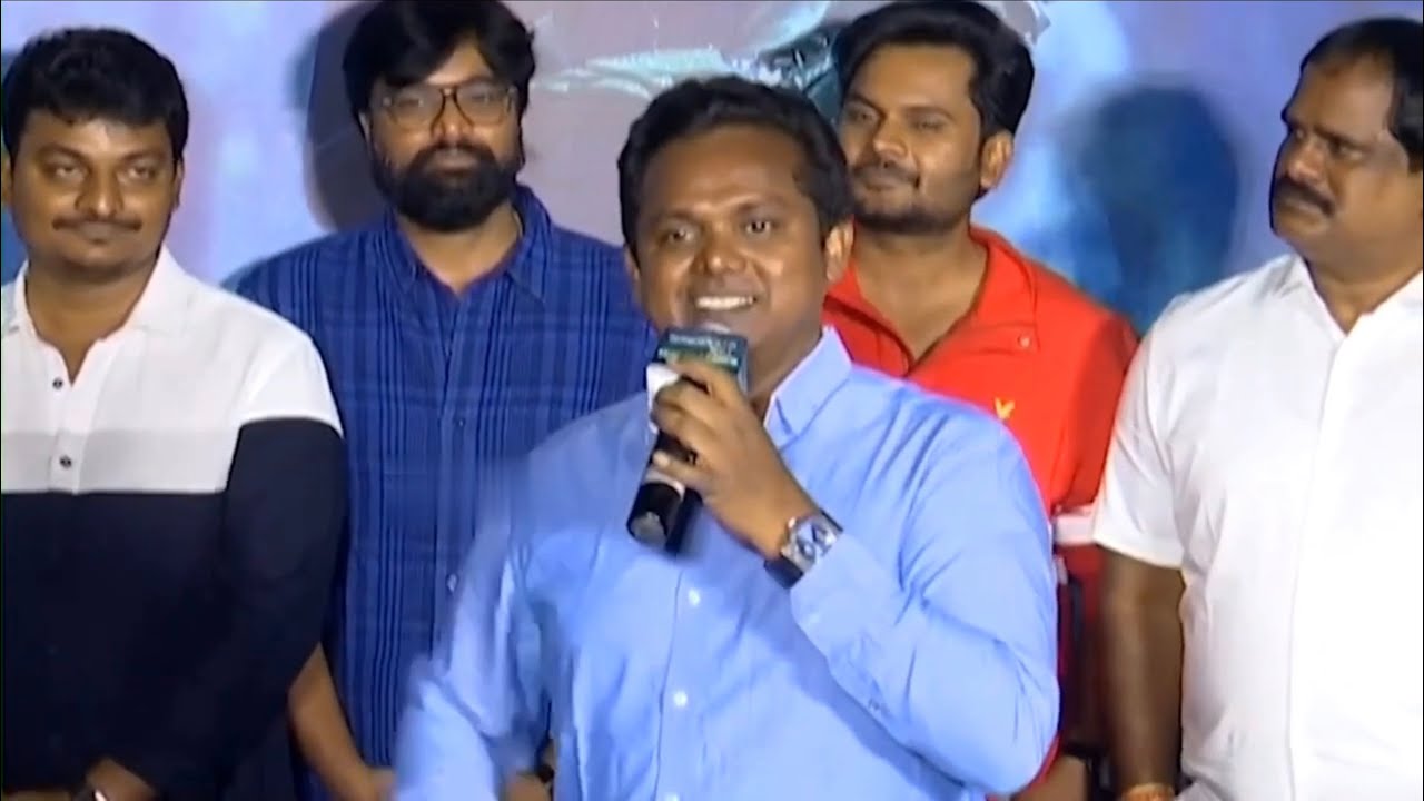 SIDDHARTH ROY movie teaser launch event speech at producer PHANI - YouTube
