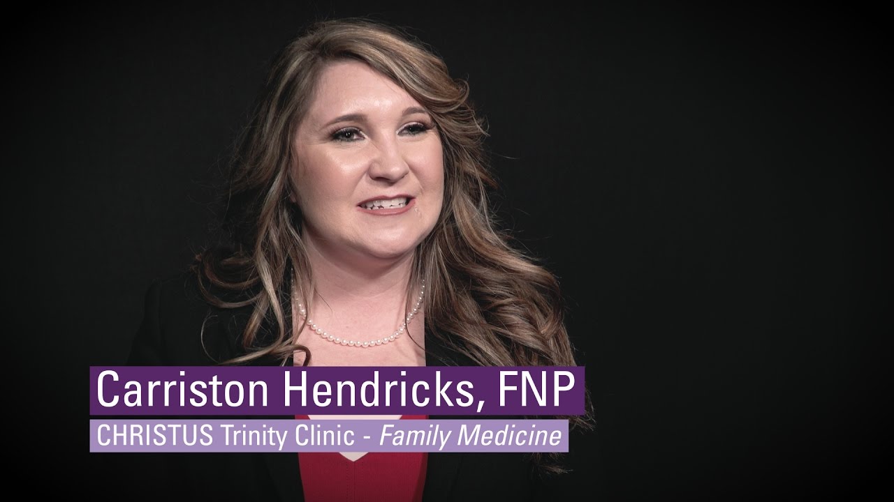 TrinityTALK profiles - Carriston Hendricks, FNP - YouTube