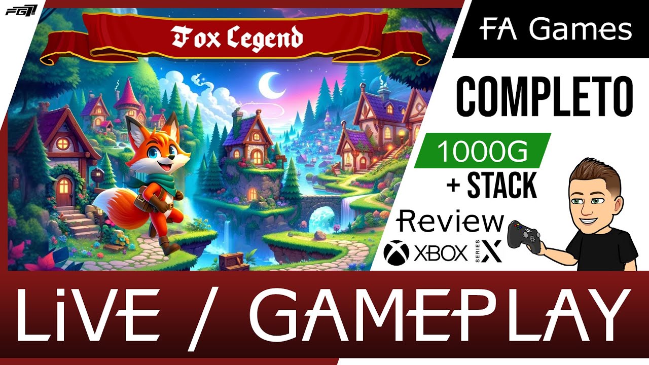 Fox Legend [XBOX SERIES X] 1000G Review Completo - FA Games - YouTube