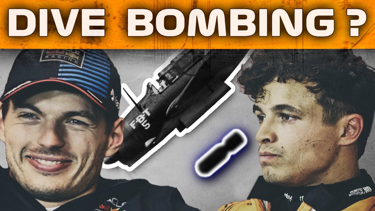 DIVE BOMBING | Verstappen or Norris? | Onboard, Radio, Main Feed - YouTube
