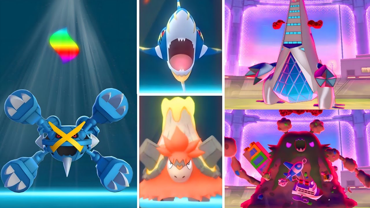 Mega Metagross, Mega Camerupt & Mega Sharpedo with Dmax Duraludon ...