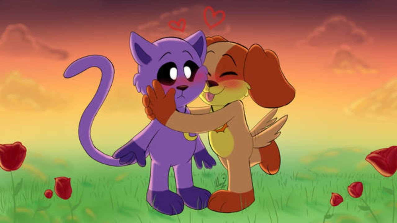 DogDay x CatNap сonversations in nature | Poppy Playtime Chapter 3 | Comic Dub - YouTube