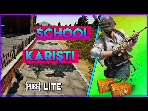 PUBG LITE SCHOOL DA EFSANE KAPIŞMA