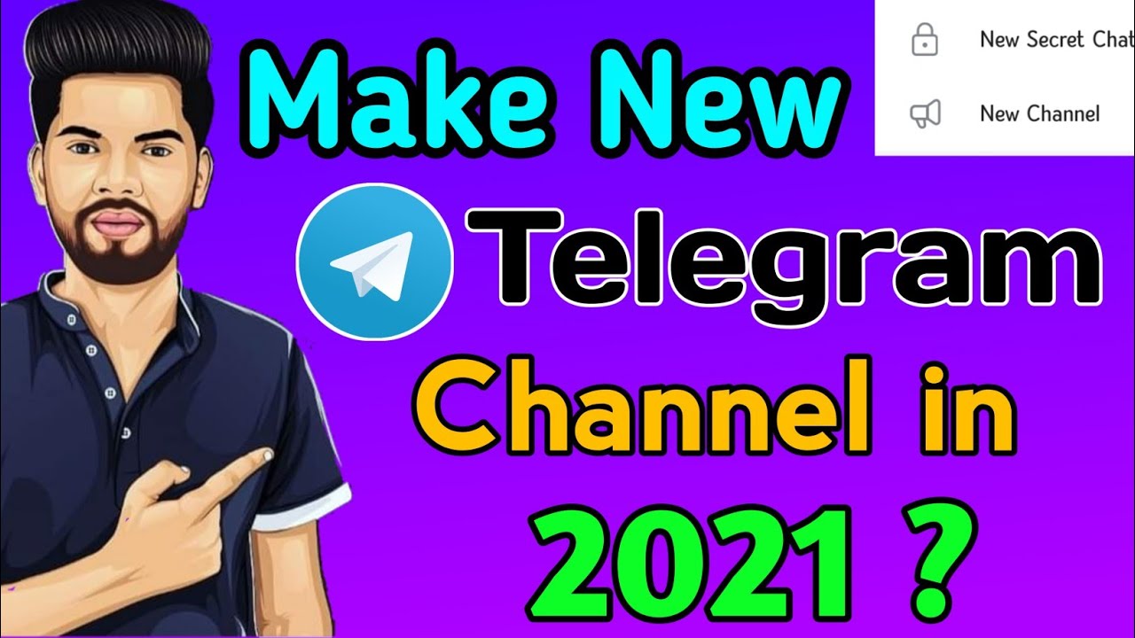 How To Create Telegram Channel in 2021 ? // New Channel Option is here ...