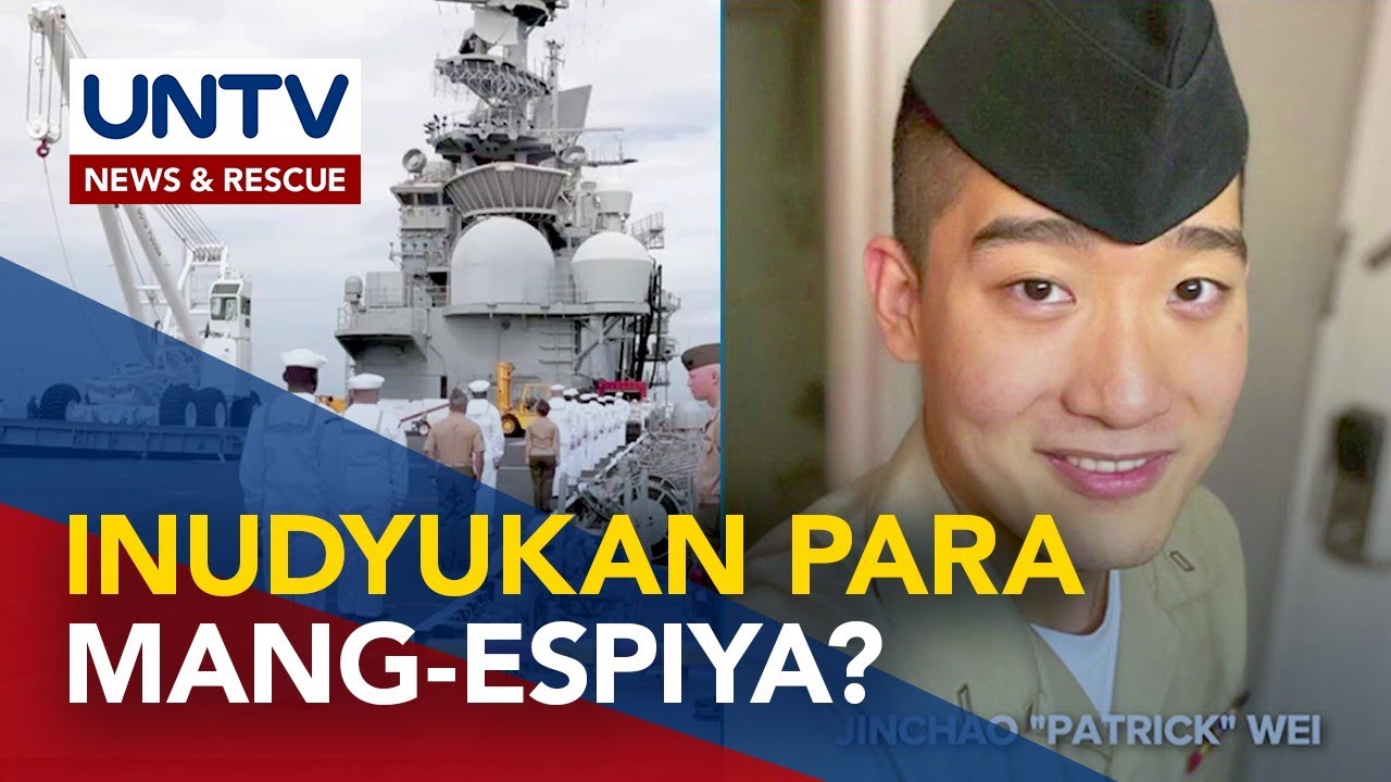 US Navy sailor na inakusahan ng pang eespiya para sa China, inudyukan ...