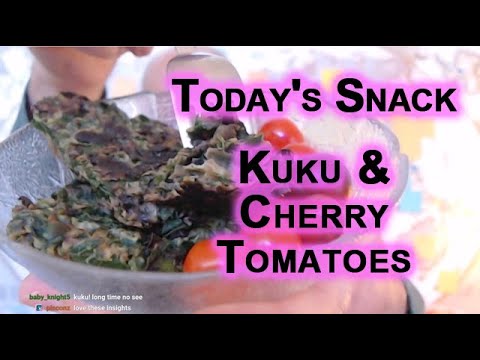 Today's Snack: Kuku and Cherry Tomatoes [ASMR] - YouTube