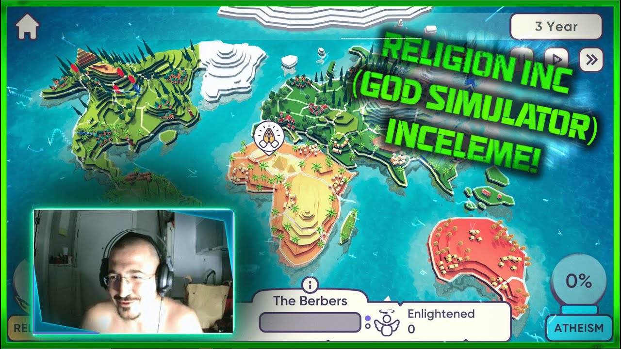 GOD SIMULATOR (RELİGİON İNC.) RashNoah - YouTube