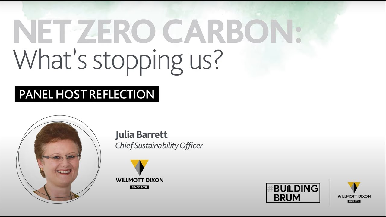 Host reflection - Julia Barrett - the net zero challenge - YouTube