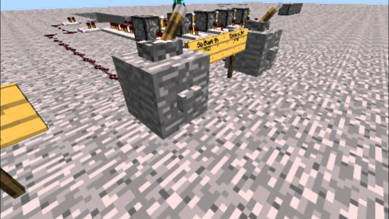5 Piston Extender [REDSTONE] [HD] - YouTube