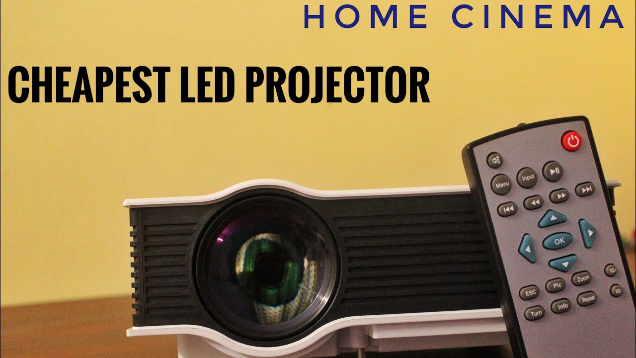 Cheapest HD LED Projector | Convert Your Room A Mini Theatre | வீட்டில் ...