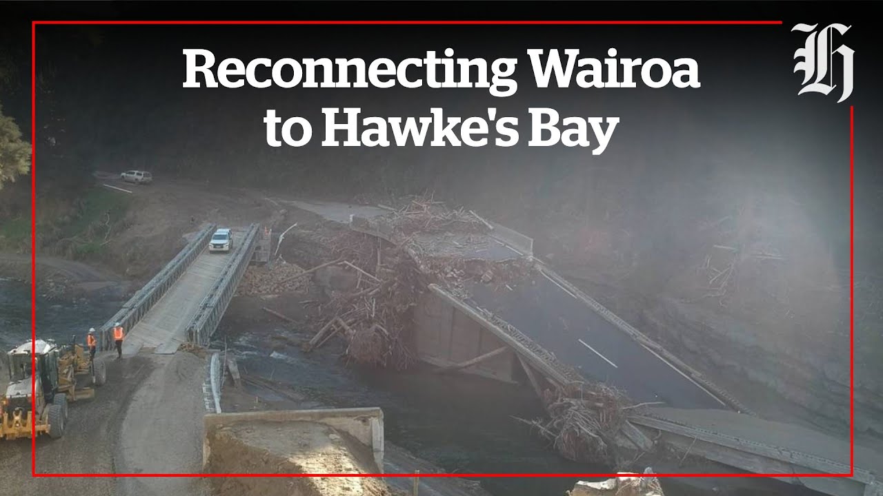 The bridge that will reconnect Napier to Wairoa | Local Focus - YouTube