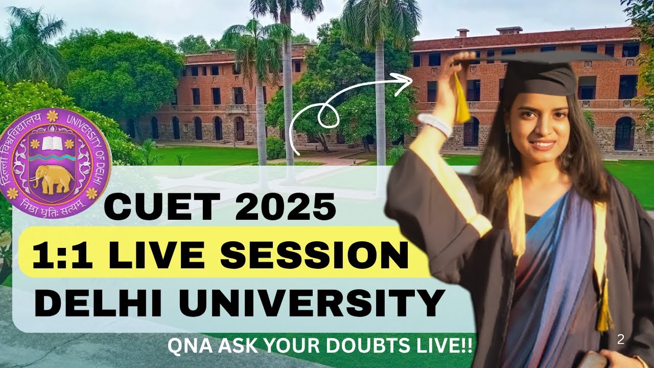 CUET 2025 1:1 LIVE SESSION || ASK YOUR DOUBTS live!!! - YouTube