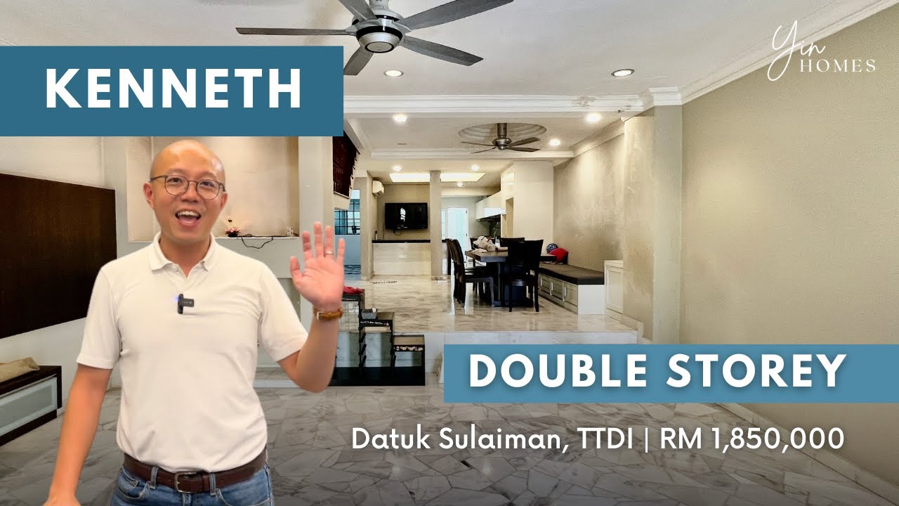 HOME REVEAL #44 | DATUK SULAIMAN | DOUBLE STOREY | RM 1,850,000 #ttdi ...